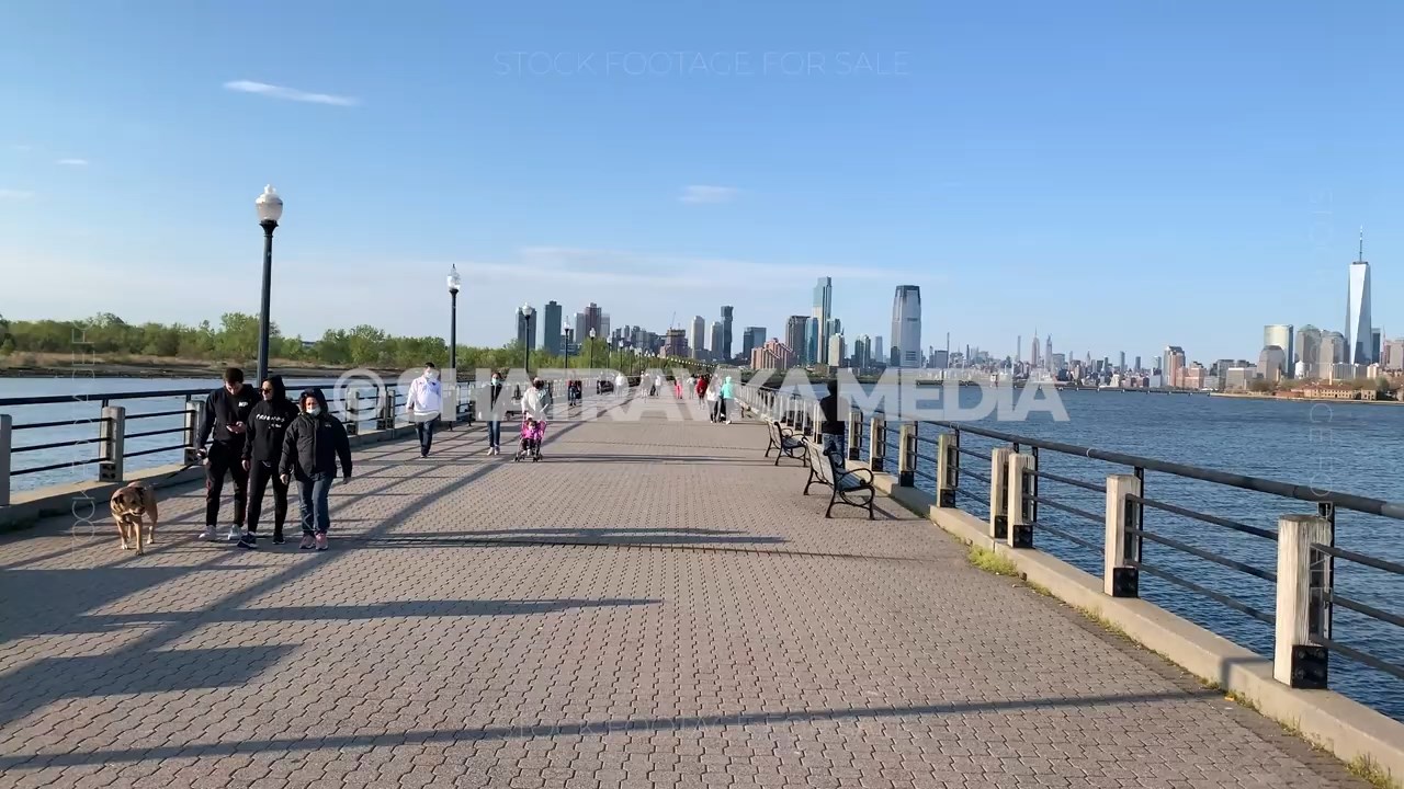 Bayonne Jersey City Hudson River Walkway - Shatravka Media